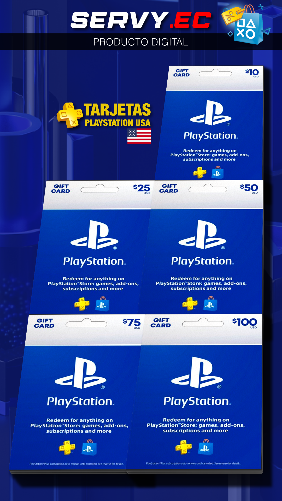 Tarjeta de regalo – Servy